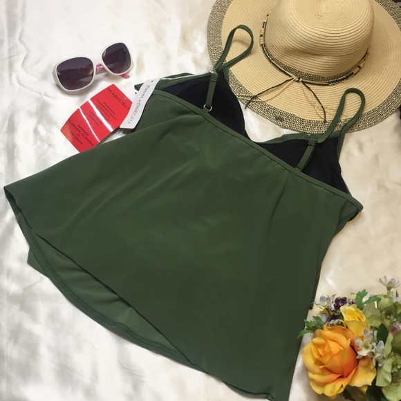 Magicsuit | Swim | Magicsuit Womens Magic Solids Rita Tankini Top ...